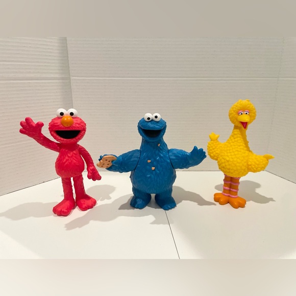 Sesame Street | Toys | 7 Inch Sesame Street Figures Elmo Big Bird ...